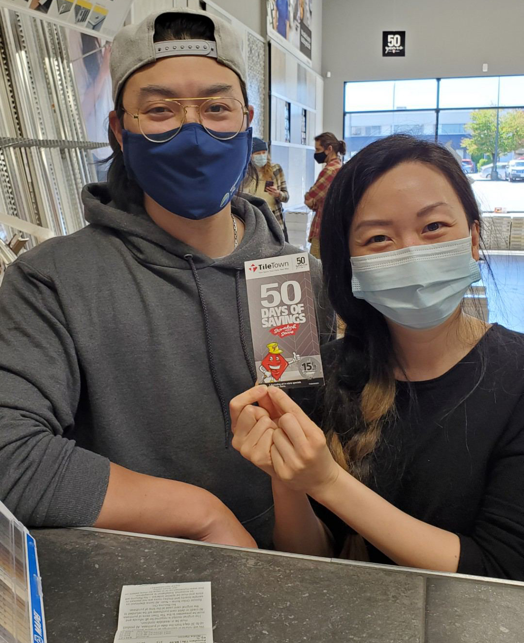 Congrats to all of our latest Scratch & Save Winners - Tile Town Store ...