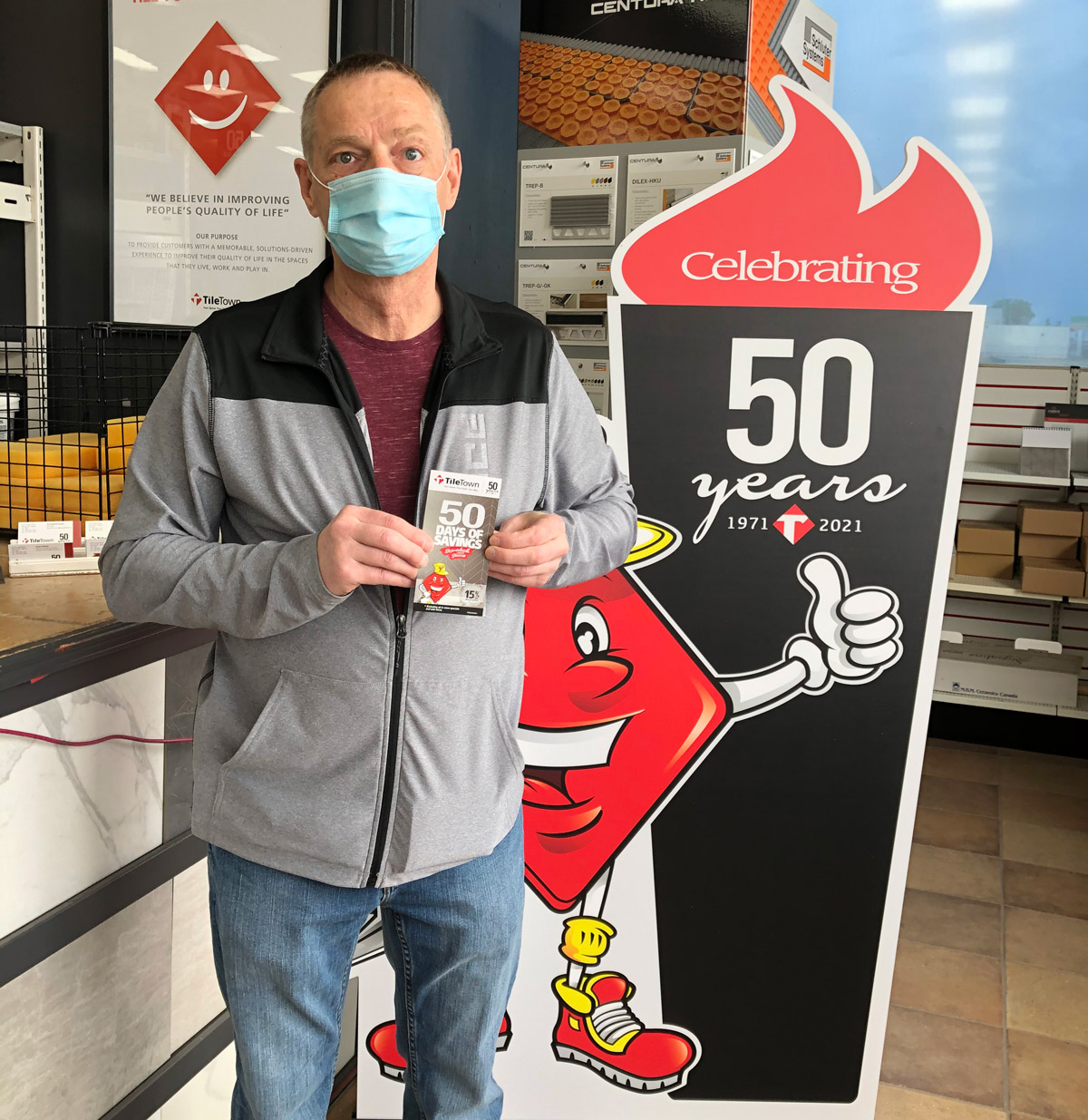 Congrats to all of our latest Scratch & Save Winners - Tile Town Store ...